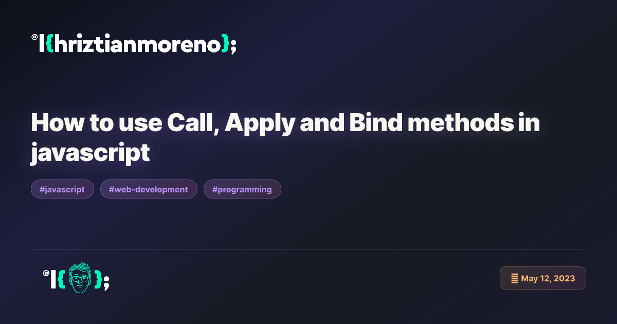 Cómo usar los métodos Call, Apply y Bind en javascript ...